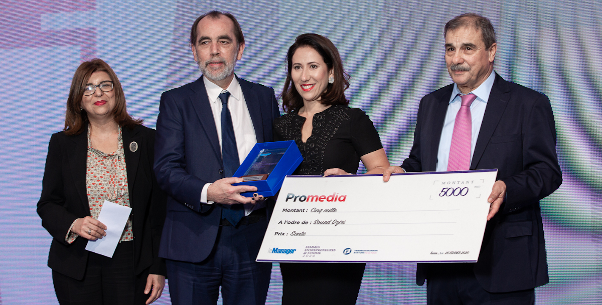 Fatma Samet élue Femme Entrepreneure de l'Année 2020 - Managers