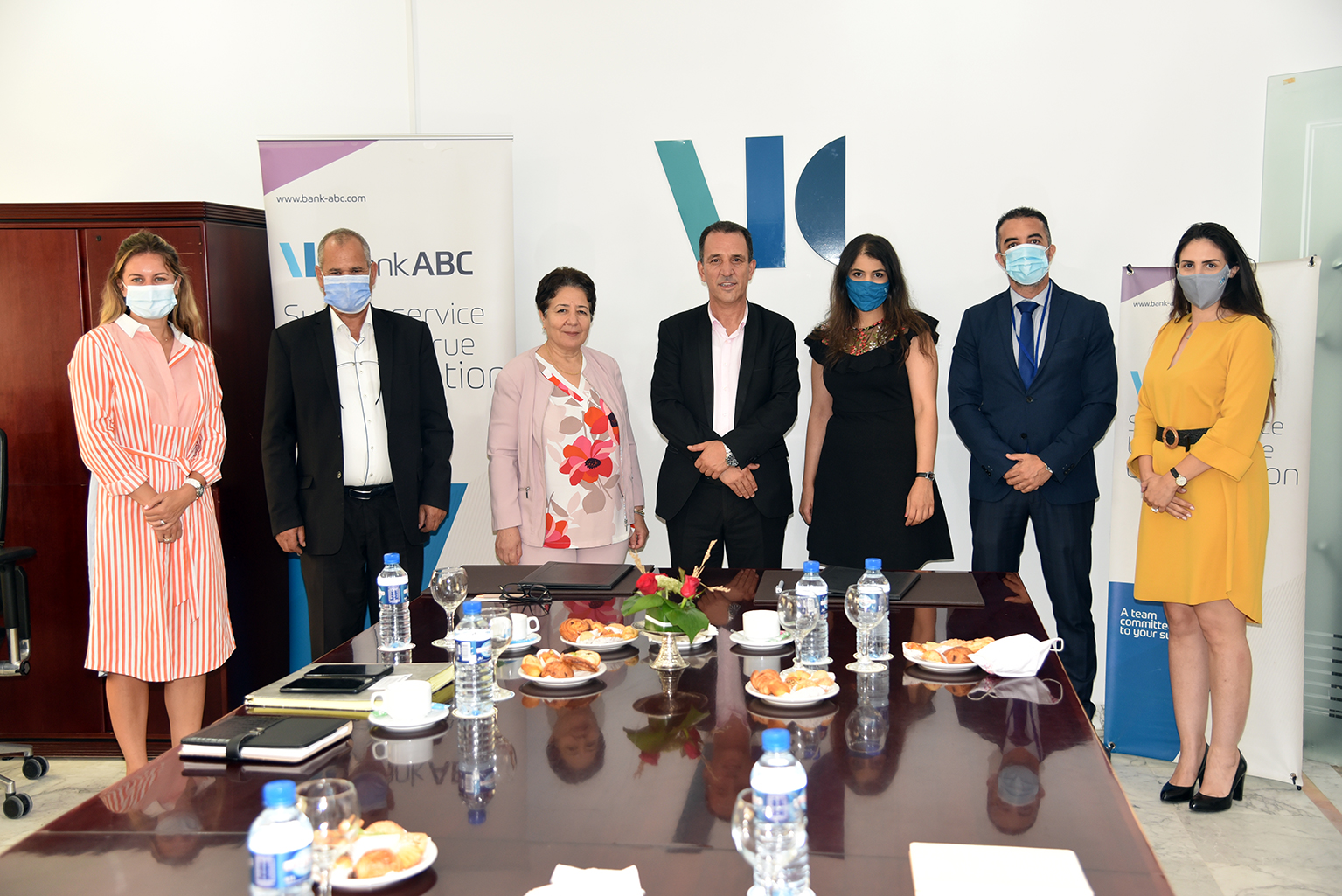 Signature d’un accord de prêt de 10 MTND entre Bank ABC Tunisie et Enda ...