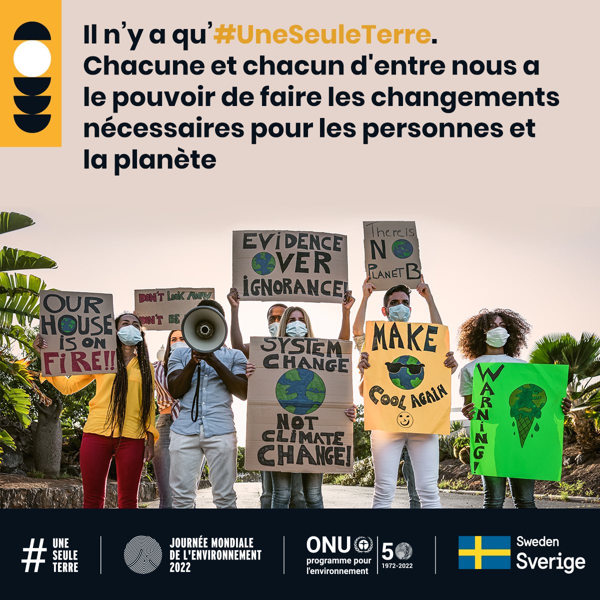 Journée mondiale de l'environnement 2022 : #Uneseuleterre