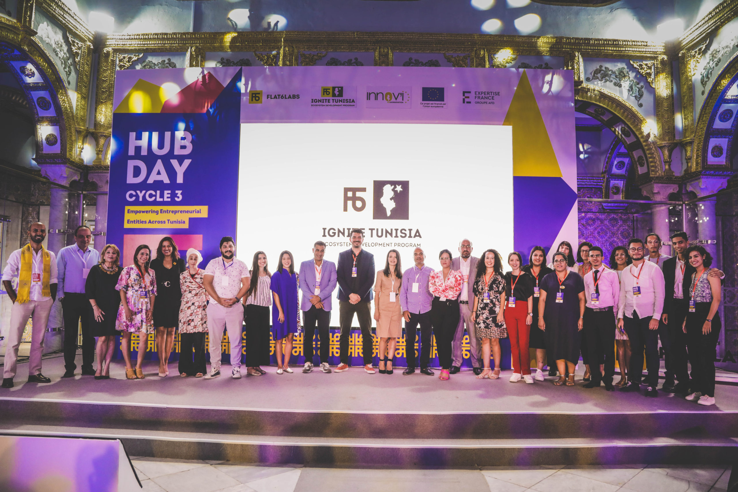 Flat6Labs célèbre le 3e Hub Day du projet Ignite Tunisia - Managers