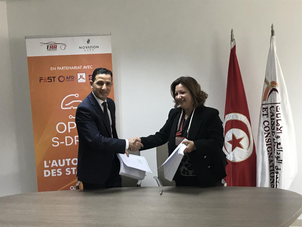 Projet FAST: signature d’une convention de subvention entre la CDC et ...