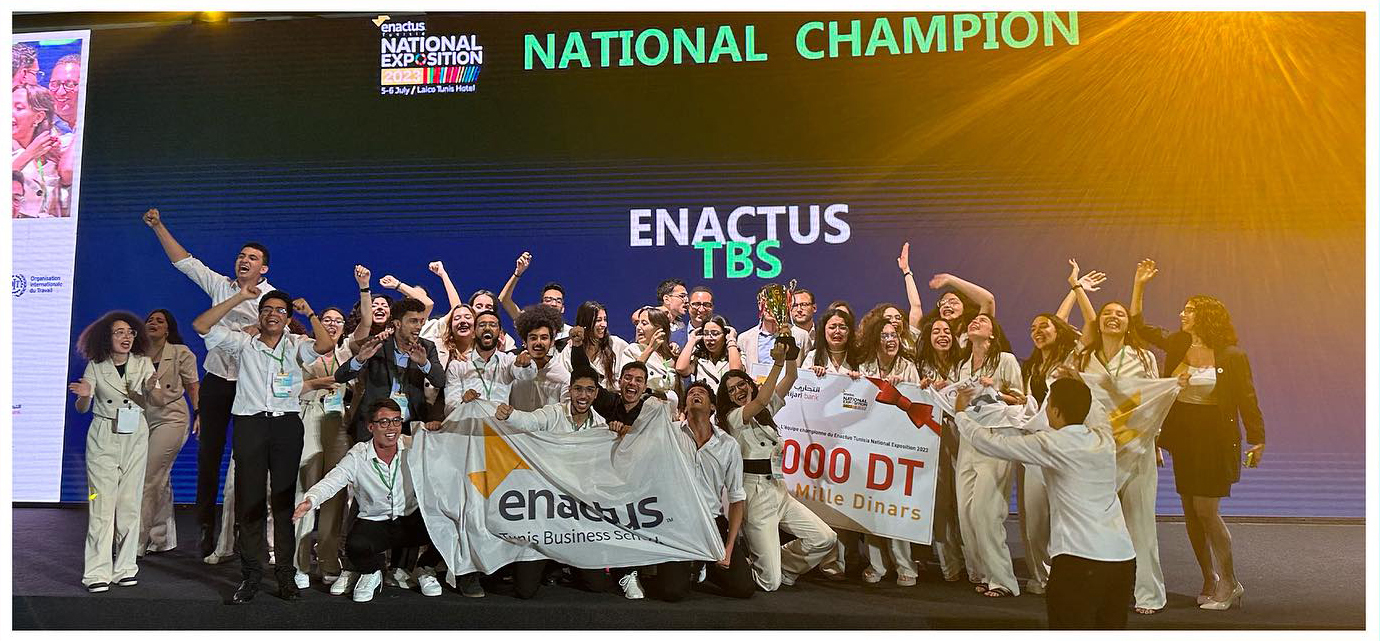 Enactus TBS: championne nationale de l'exposition Enactus, une victoire ...