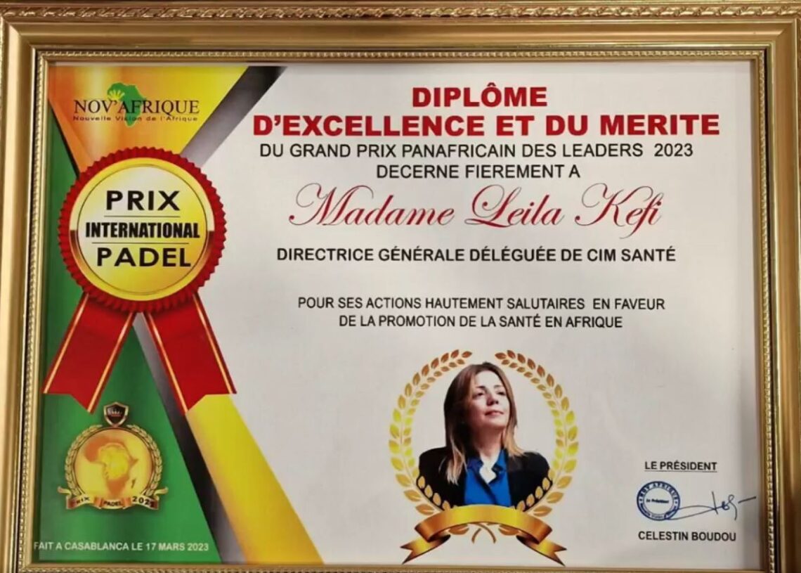 Santé: la Tunisienne Leila Kefi lauréate du prestigieux Grand Prix des ...