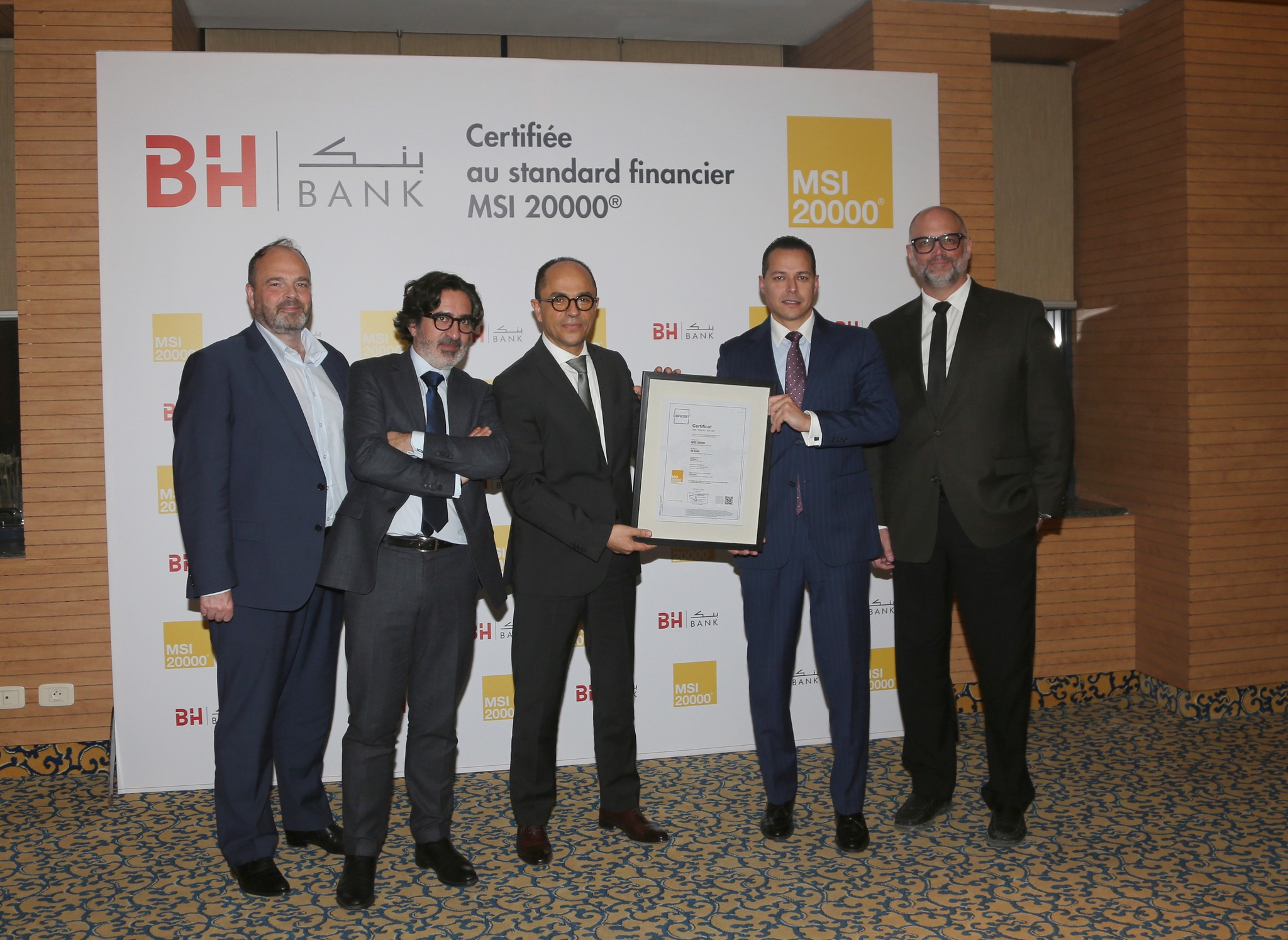 BH Bank certifiée MSI 20000 - Managers