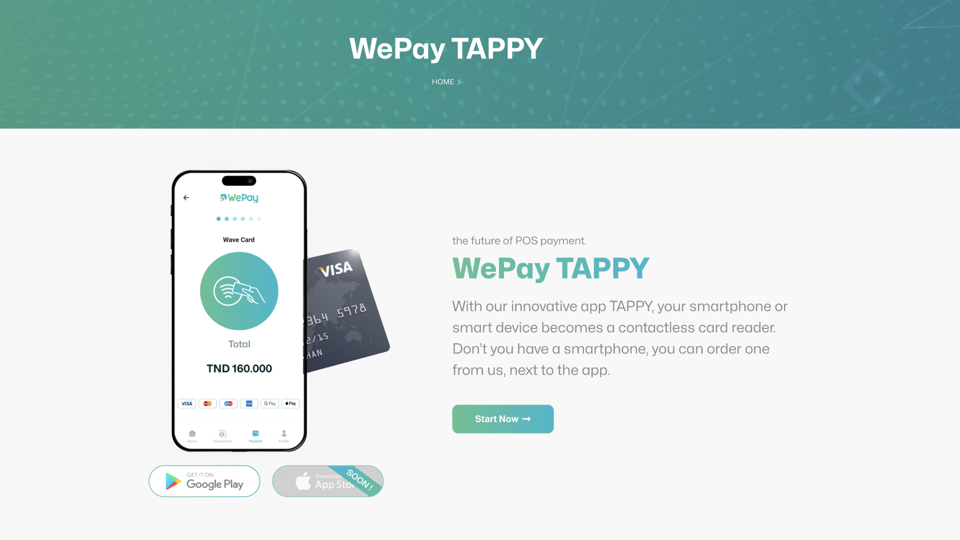 WEPAY launches TAPPY, the first soft POS solution in Tunisia. - Trovit