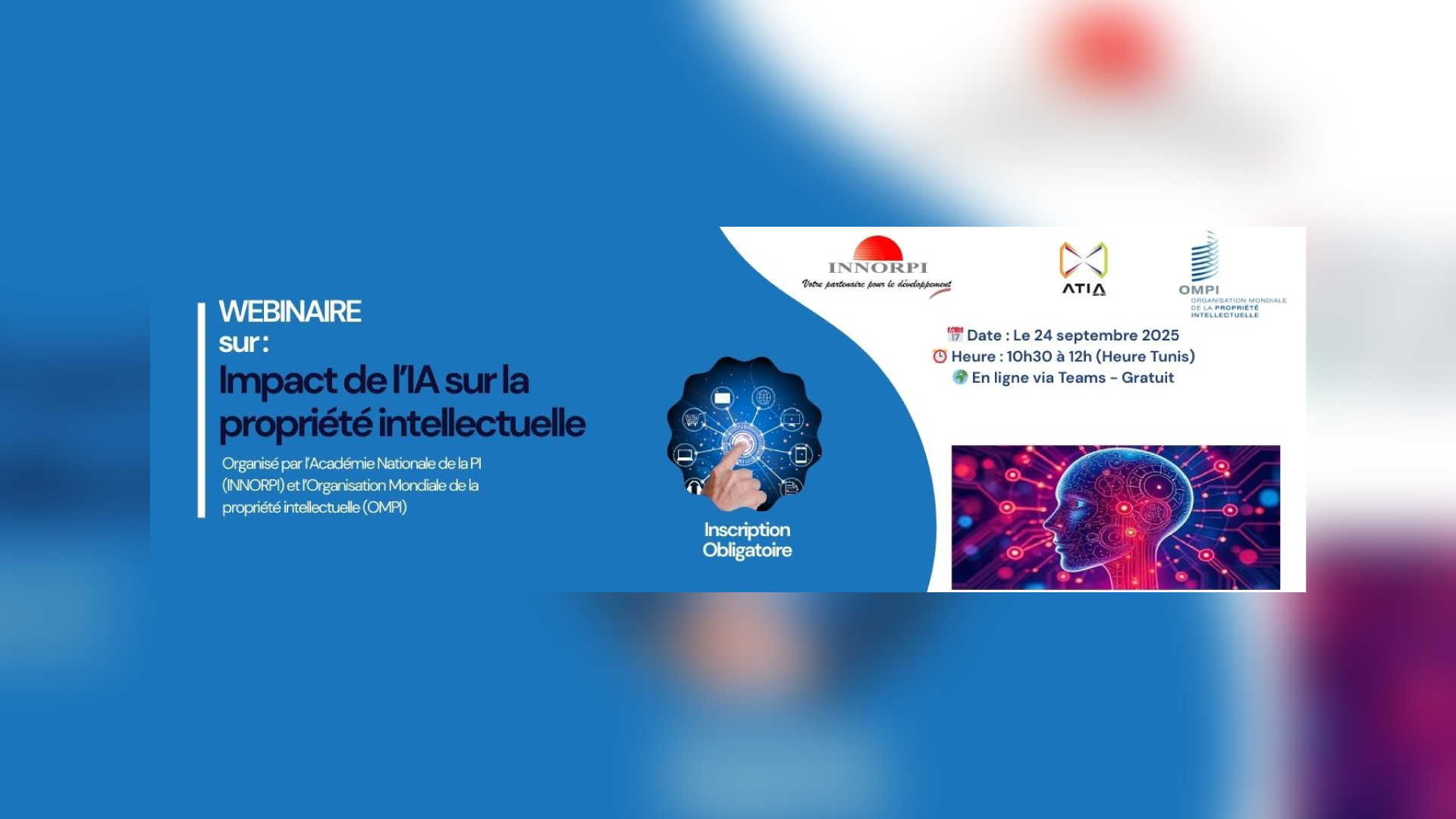 L'Innorpi organise un webinaire sur l’impact de l’IA sur la propriété ...