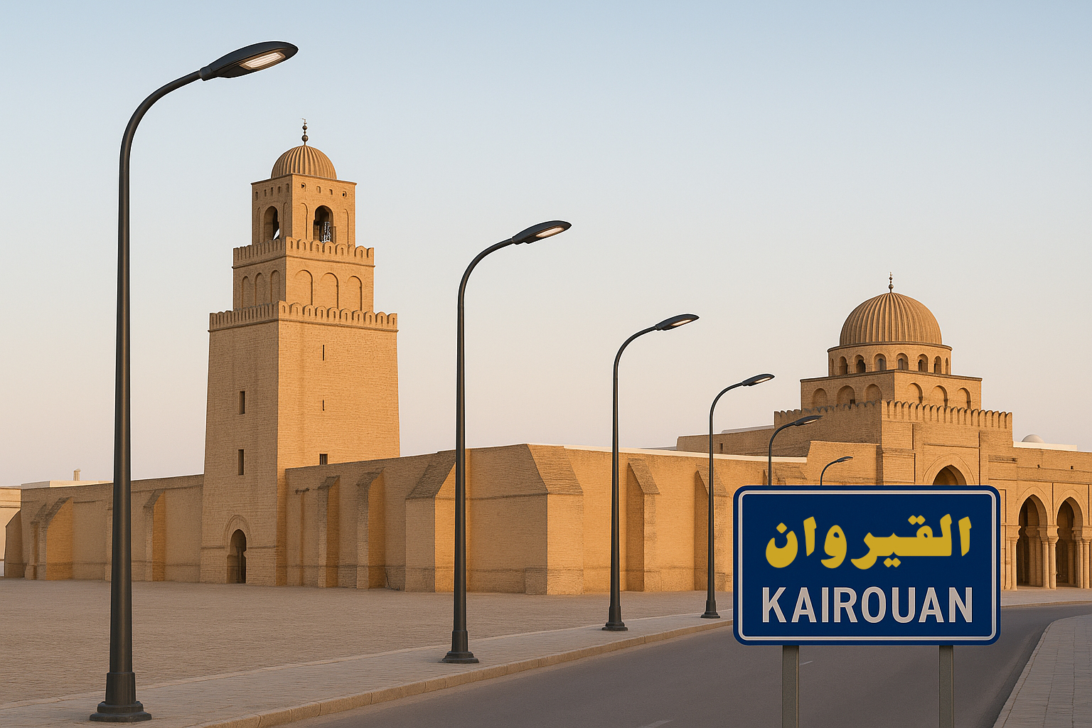La ville de Kairouan se transforme: 110 000 dinars économisés par an ...